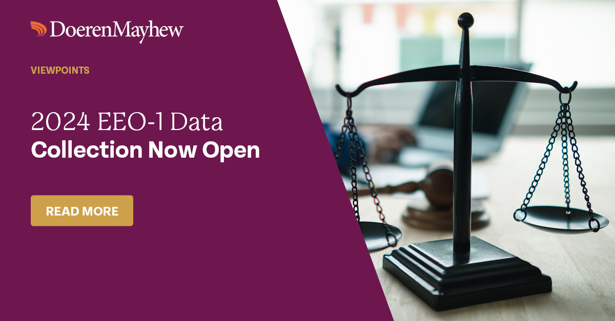 2024 EEO-1 Data Collection Now Open | Doeren Mayhew