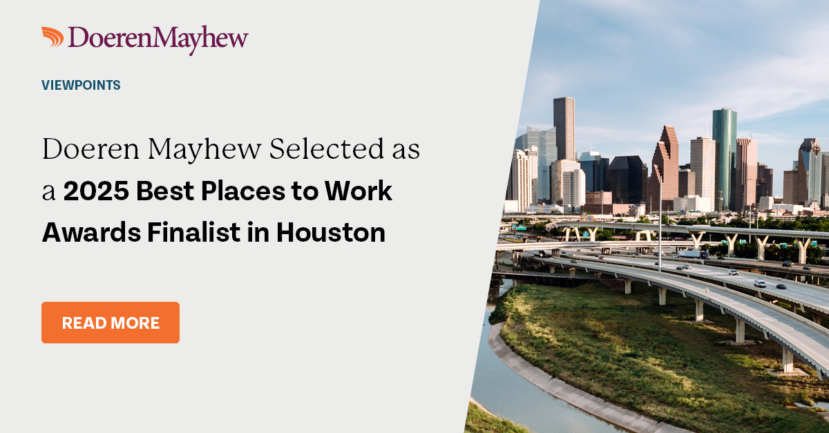 Doeren Mayhew Selected as a 2025 Best Places to Work… | Doeren Mayhew
