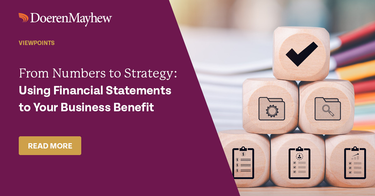 From Numbers to Strategy: Using Financial Statements… | Doeren Mayhew